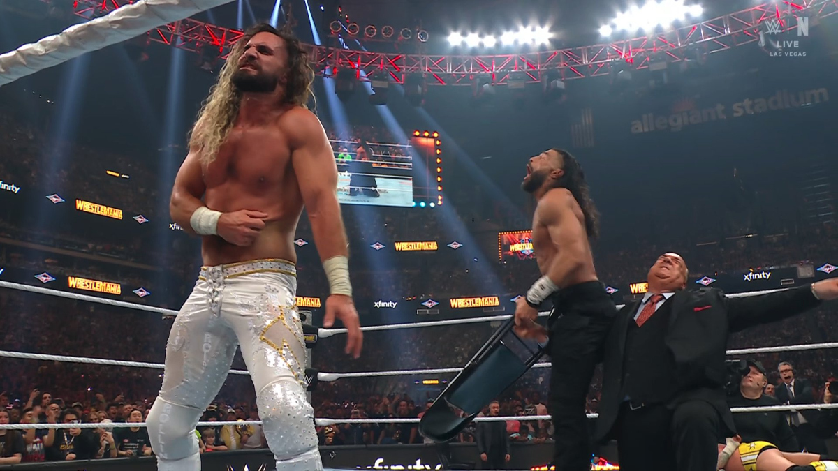 Seth Rollins Aligns With Paul Heyman, Wins Main Event Of WWE WrestleMania 41 Night One